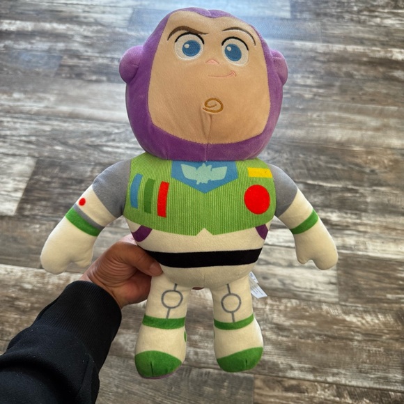 Disney | Toys | Buzz Lightyear Plush Toy Purple And Green | Poshmark